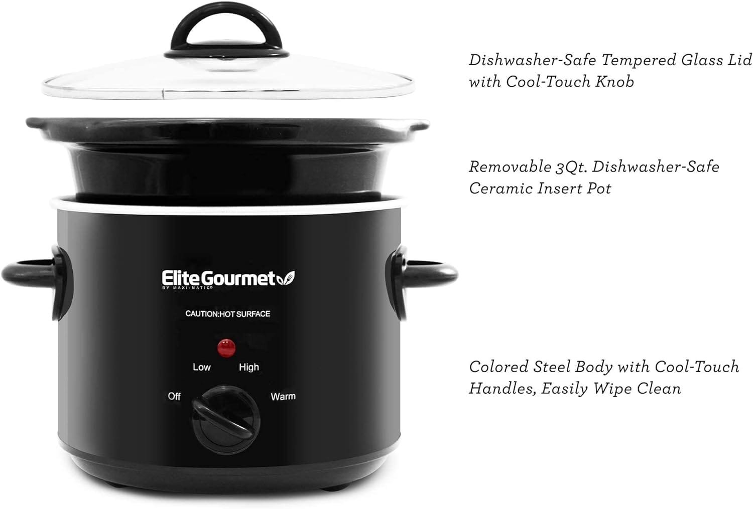 Elite Gourmet MST-350B Electric Oval Slow Cooker Review - Cooking ...