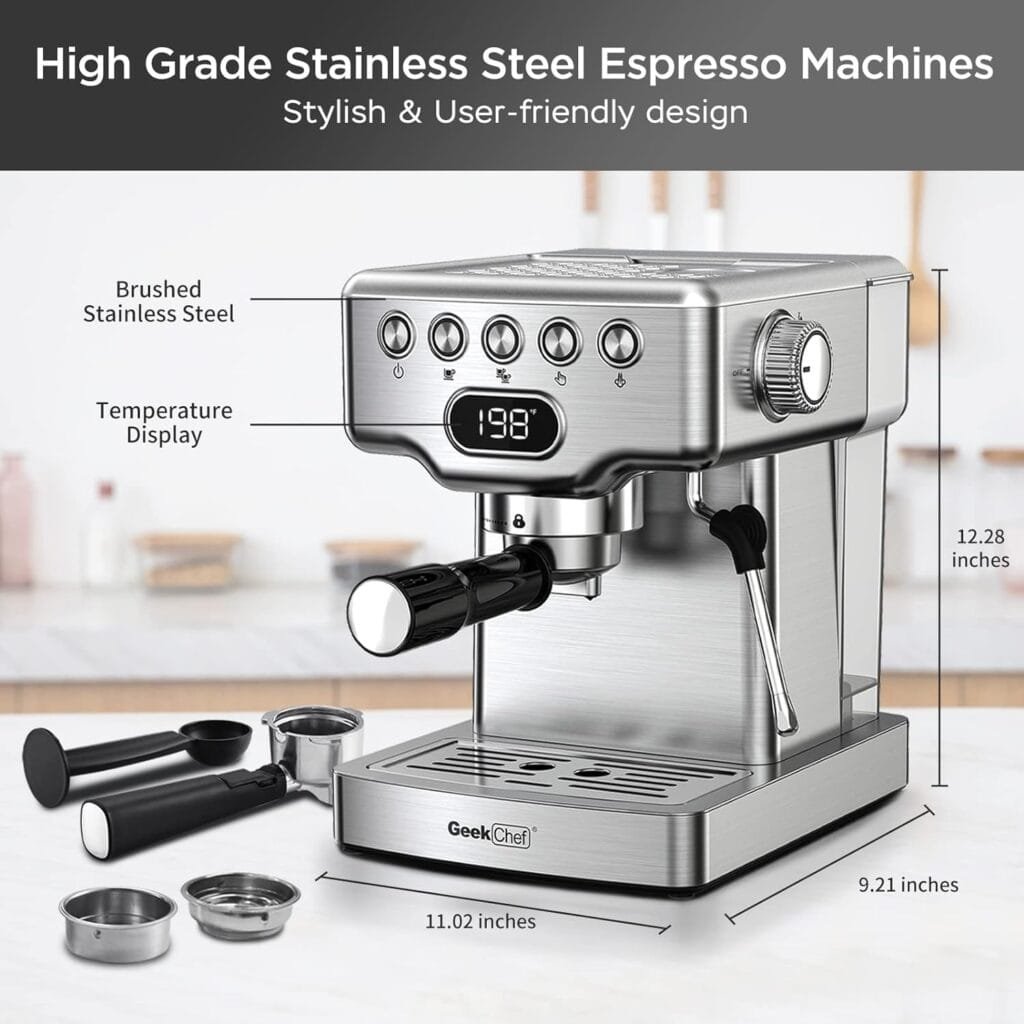 Geek Chef Espresso Machine Review - Cooking Appliance World