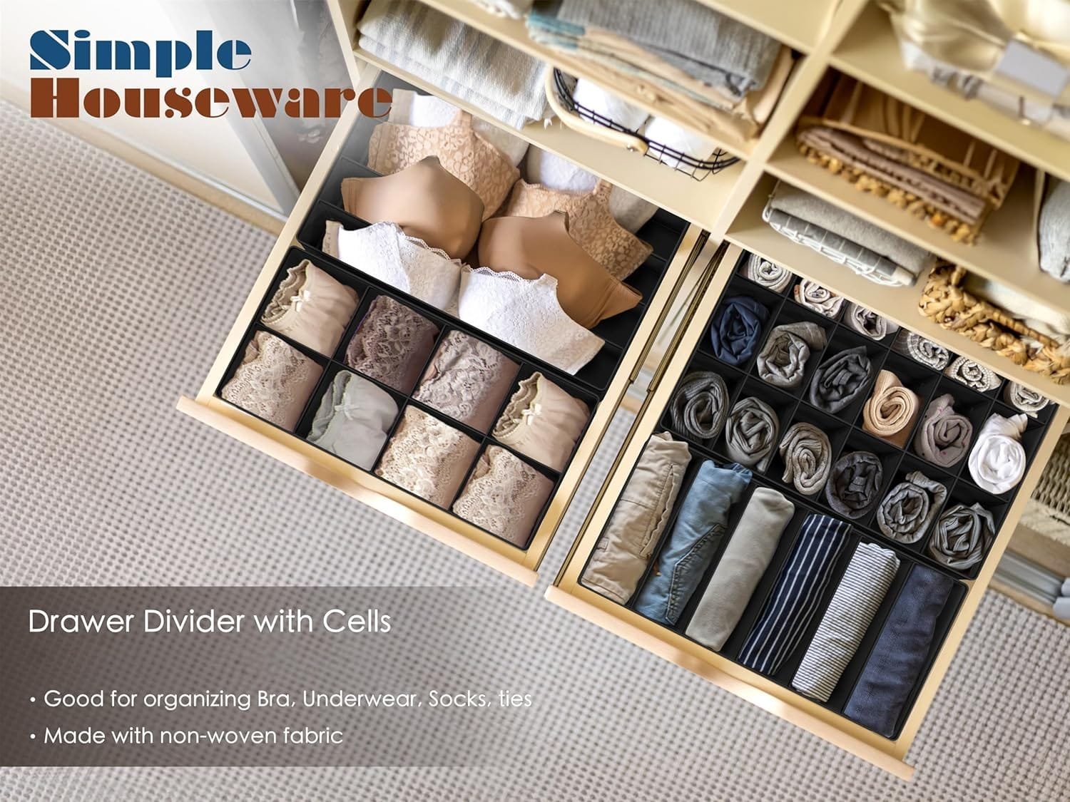 Simple Houseware Closet Underwear Organizer Review - Cooking Appliance World