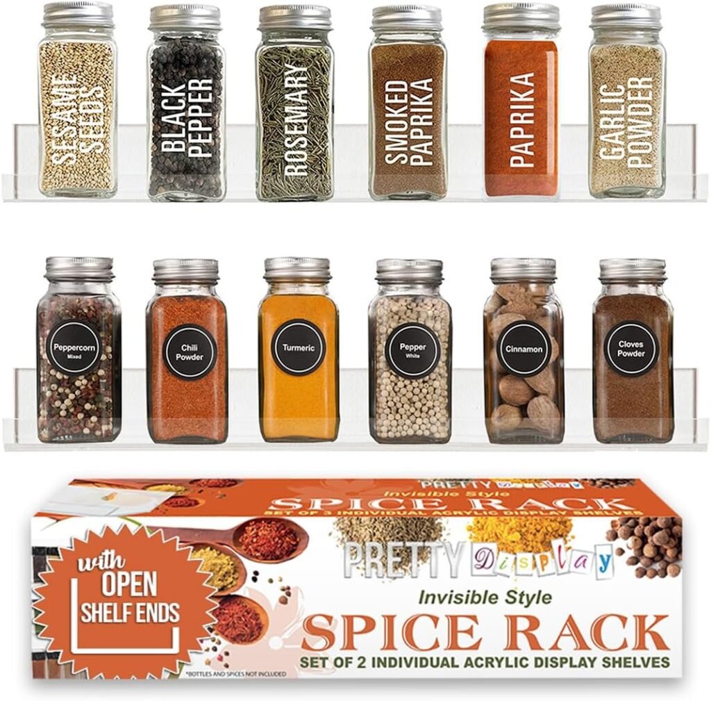 Acrylic Spice Rack [2-Pack] Review - Cooking Appliance World