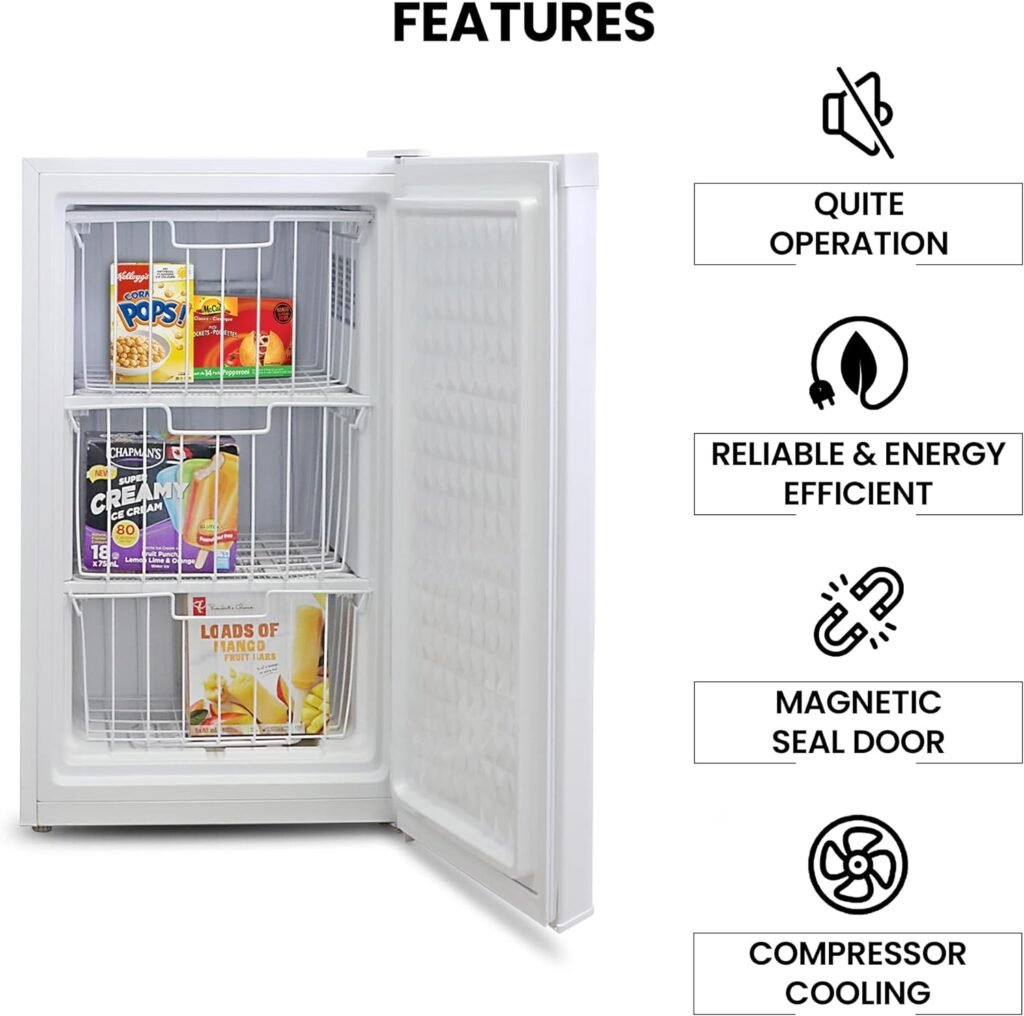 Koolatron Compact Upright Freezer 3.1 cu ft Review - Cooking Appliance ...